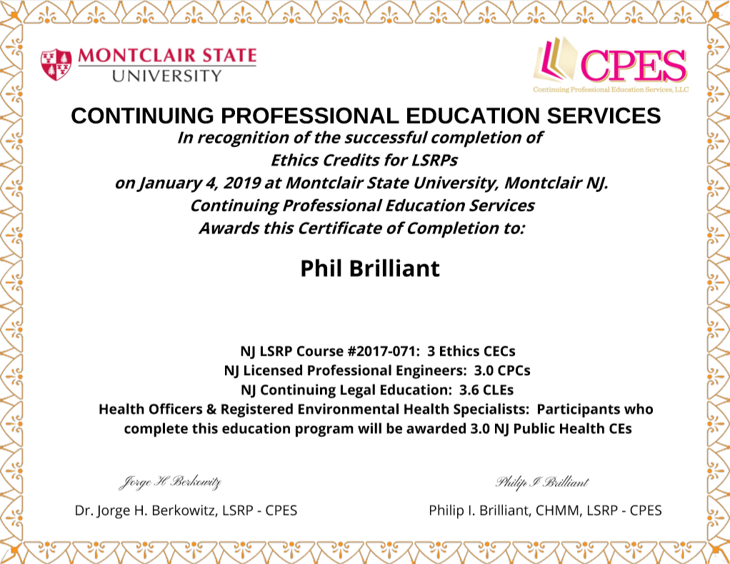 Continuing Education Certificate Template Sarseh