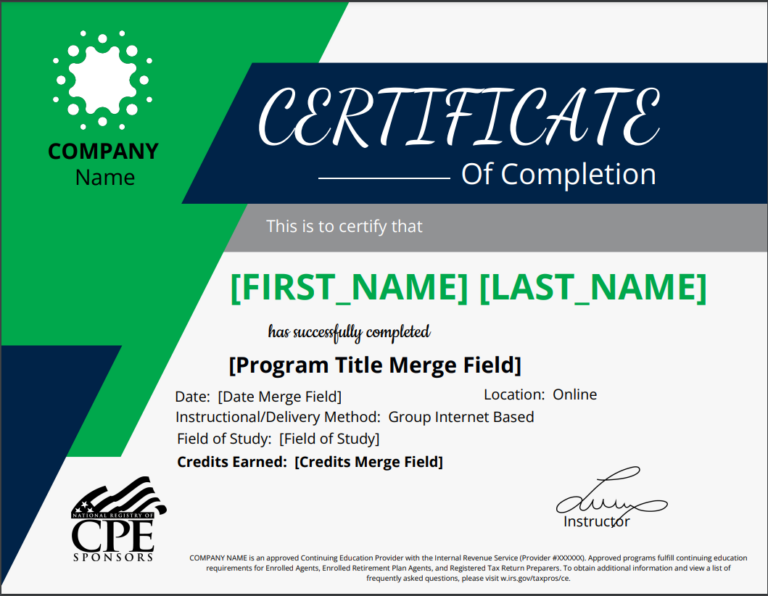 Webinar Certificate Templates | SimpleCert®